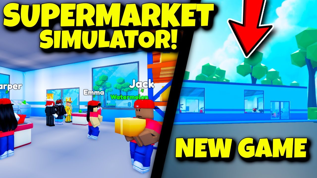 The NEW "My Restaurant" Except A SUPERMARKET!? Supermarket Simulator ...
