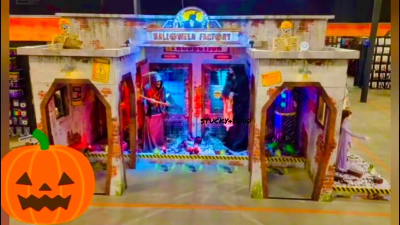 Spirit Halloween 2021 Halloween Factory Theme Revealed! - YouTube