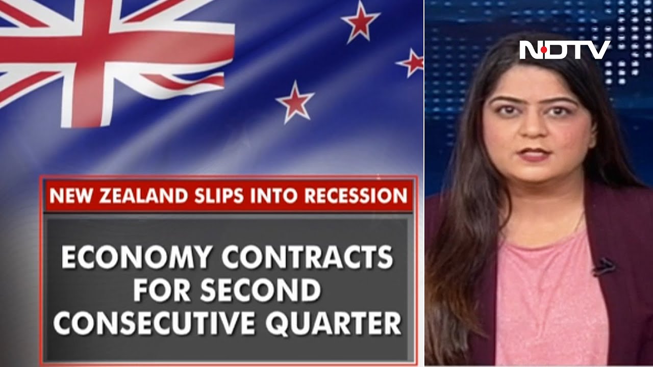 New Zealand Economy Falls Into Recession, First Since 2020 - YouTube