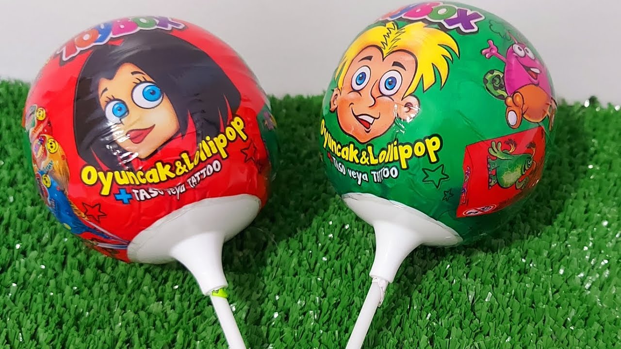 Satisfying Video | Unpacking Lollipops | TOYBOX | Candy ASMR - YouTube