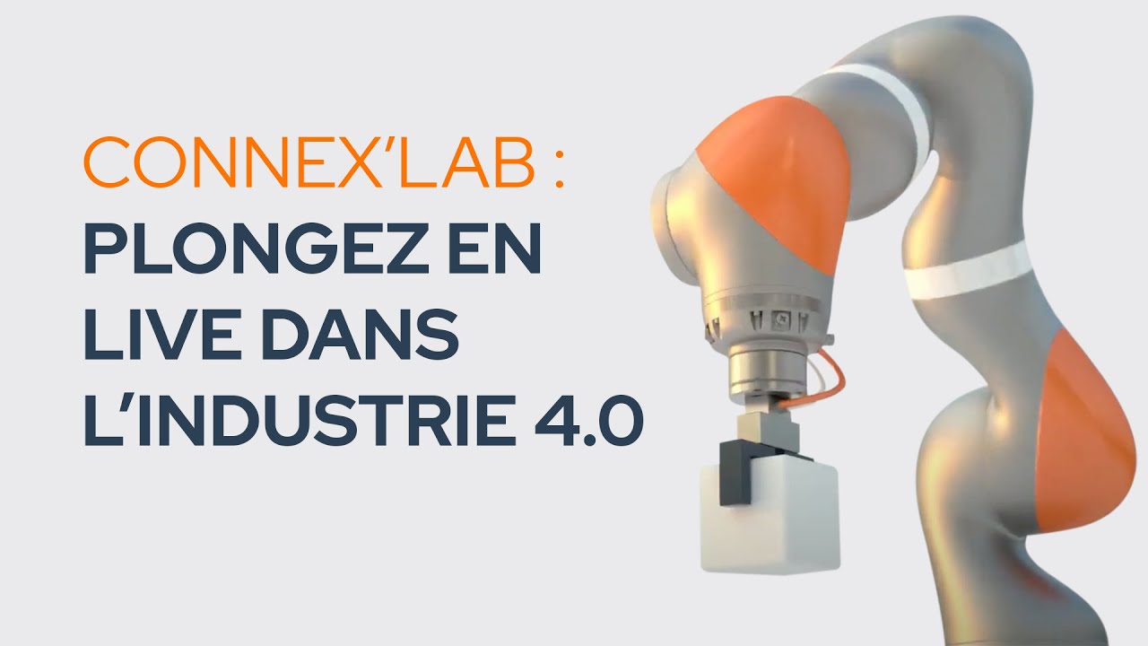 [CONNEX'LAB] Teaser 🎬 : cas d'usage industrie 4.0 avec notre démonstrateur usine connectée - YouTube