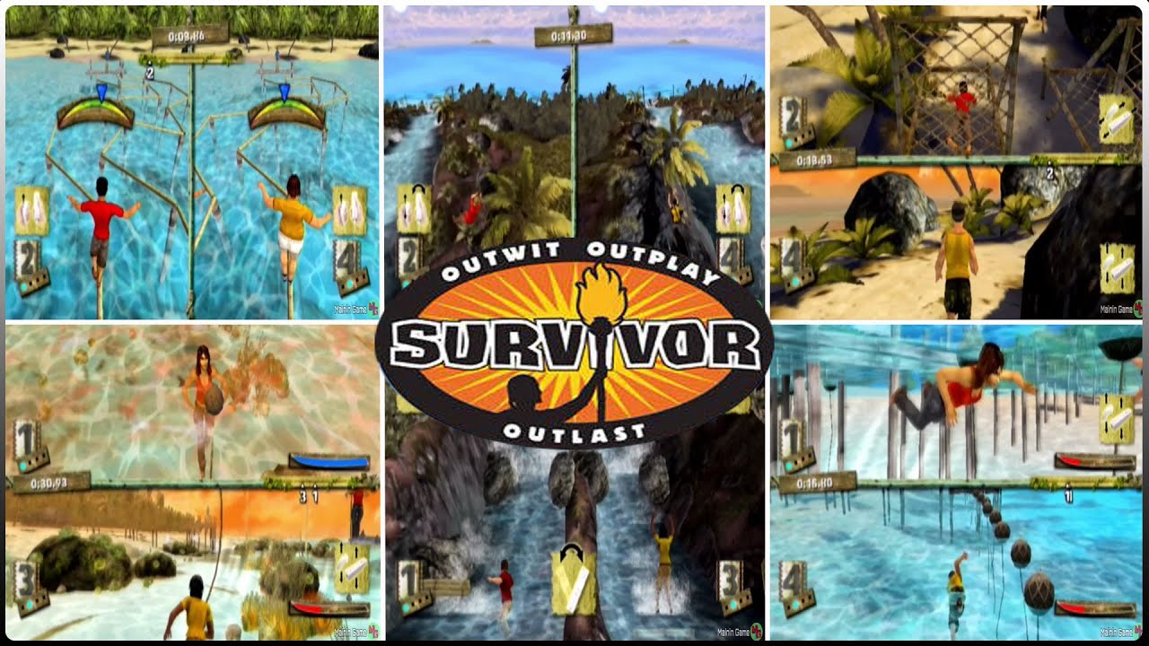 survivor - nintendo Wii minigames - YouTube