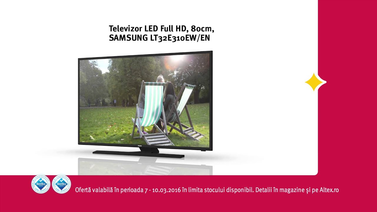 Reclamă ALTEX TV Samsung - martie 2016 - YouTube