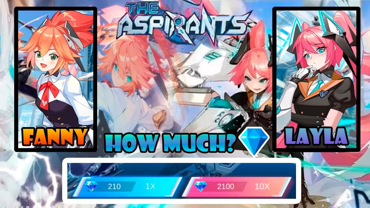 LAYLA Y FANNY SKINS "ASPIRANTES" - EVENTO EXPLICADO - MLBB ESPAÑOL ...