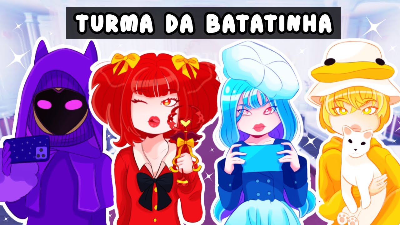 Sunny CRIOU a Turma da Batatinha no Dress To Impress! - YouTube