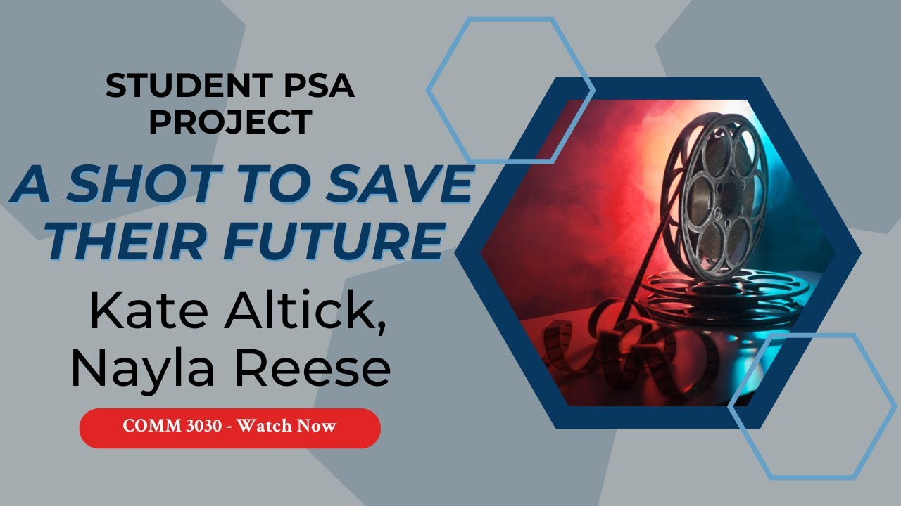 "Best Message" - First Place - "A Shot to Save their Future" - YouTube