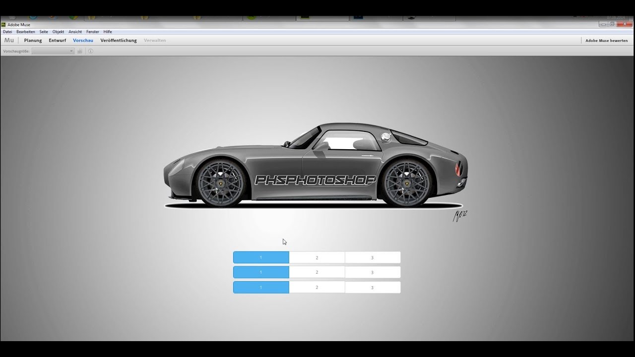 Adobe Muse CC Editor/Konfigurator //Tutorial//German/Deutsch//[HD ...