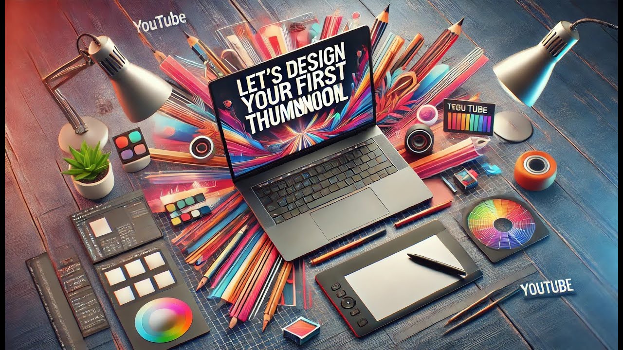Graphic Design 101: Let's Create Your First YouTube Thumbnail! 🎨🔥 - YouTube