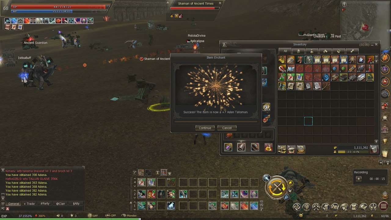 Lineage 2 Aden blackbird - YouTube