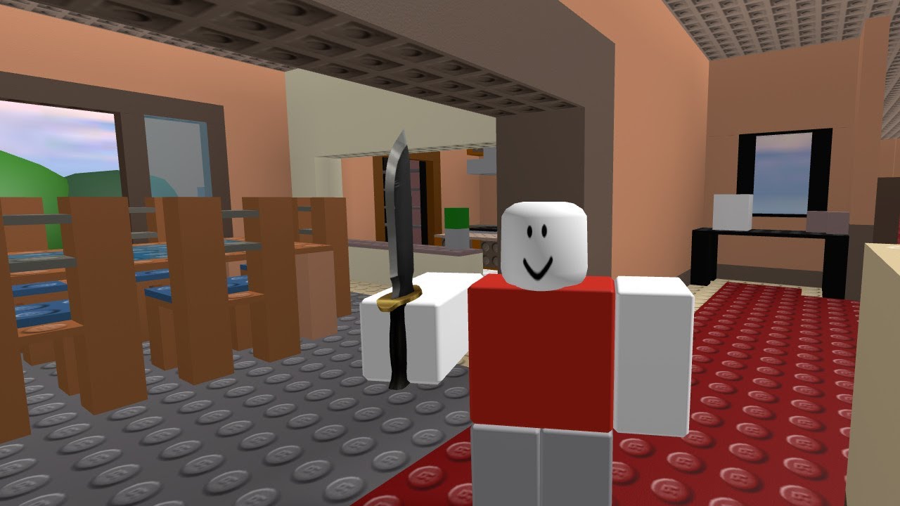 ROBLOX MM2 HOUSE 2 redesigned to fit with the old Roblox client - YouTube