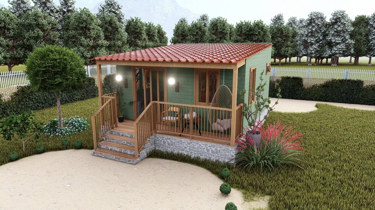 Small House Design 5x5 M (270 Sqft) | Traditional Style with Ground ...