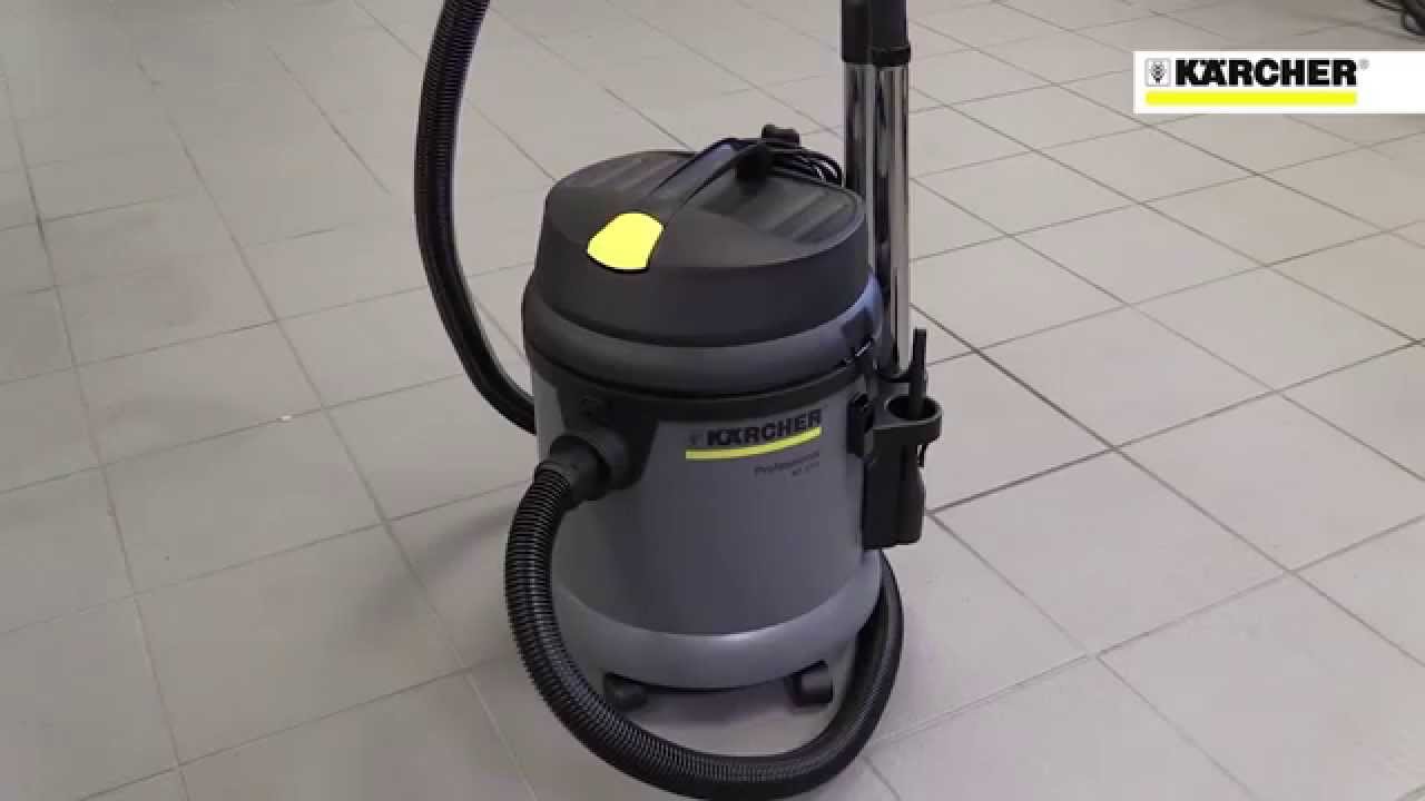 Karcher Nt 27 1 Wet And Dry Vacuum Cleaner Youtube