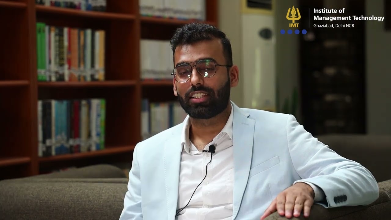 Learn about Accelerated PGDM ExP program from Shubham Gaurav| IMT G ...