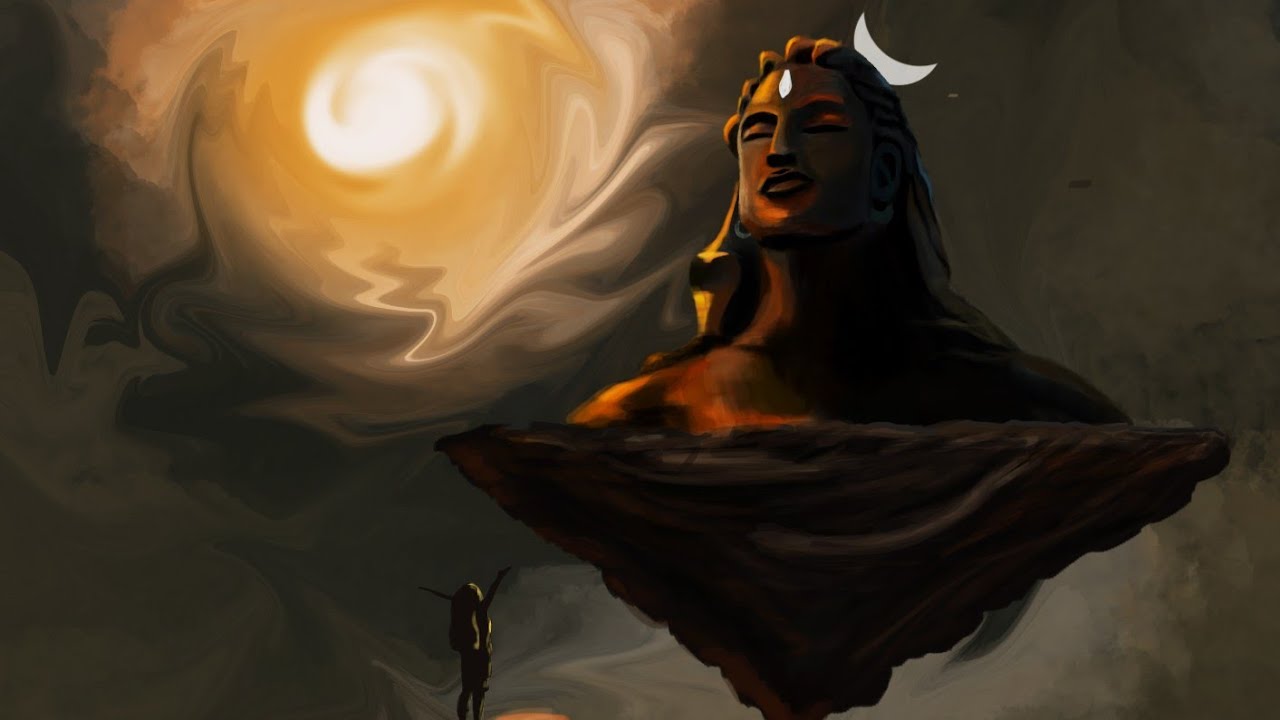 Lord Shiva Fantasy Drawing || Digital art Lord Shiva || Time-lapse ...
