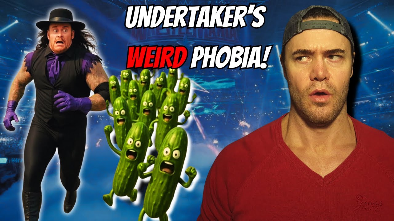 The Origin Story of Undertaker Mark Calaway's FUNNY Fear of Cucumbers ...