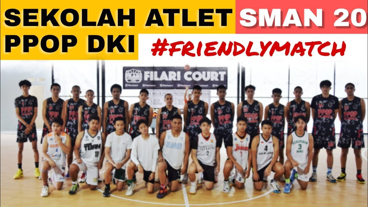 Persiapan DBL INDONESIA | Sekolah Atlit PPOP DKI vs SMA Negeri 28 - YouTube