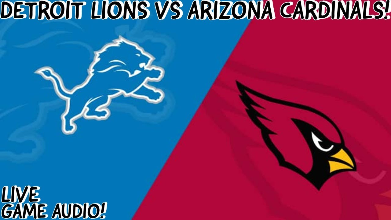 Detroit Lions vs Arizona Cardinals Live Stream And Hanging Out!! - YouTube