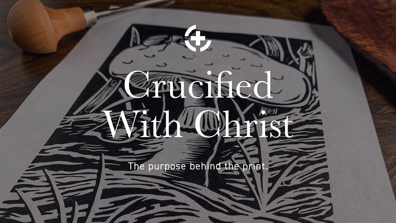 Crucified With Christ - Linocut - YouTube