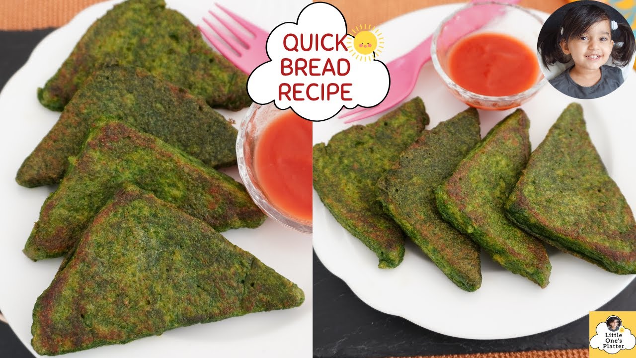 Spinach french toast | Bread Spinach Breakfast | Bread breakfast recipe ...