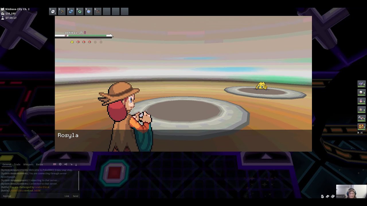 PokeMMO (Pokemon Black & White) Unova Fourth Gym in Nimbasa City 2022 ...