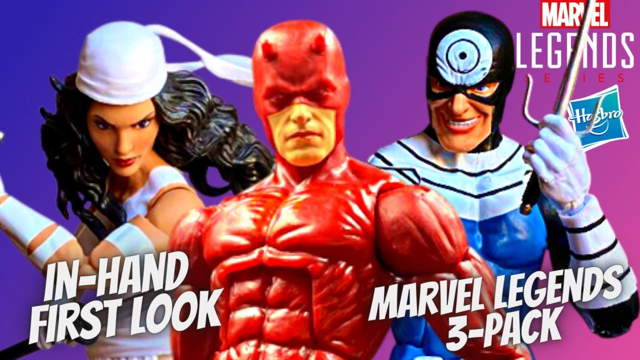 Marvel Legends 3-Pack In Hand First Look!! - YouTube