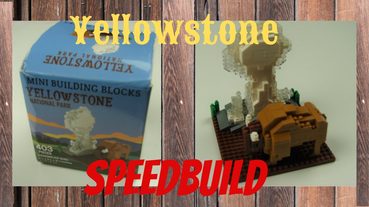 Micro Blocks Yellowstone Speed Build - YouTube