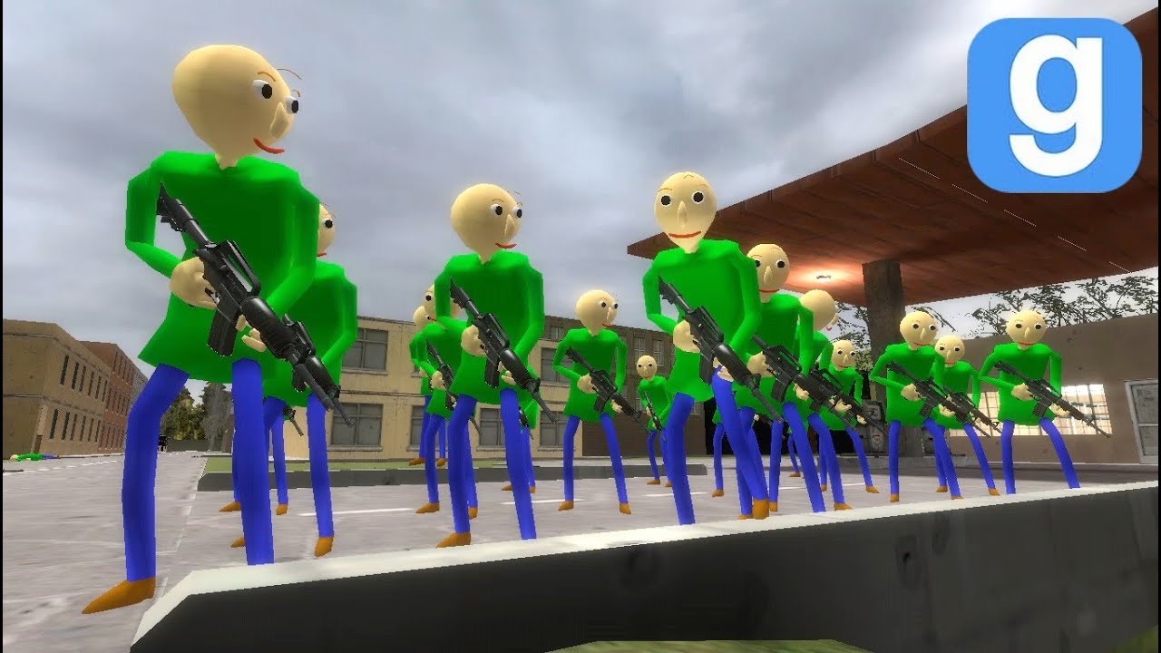 SPIDER MAN vs BALDI'S BASICS - Garry's Mod Gameplay - YouTube