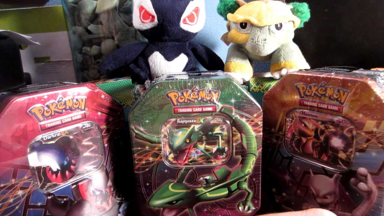 Pokemon Rayquaza Ex Tin