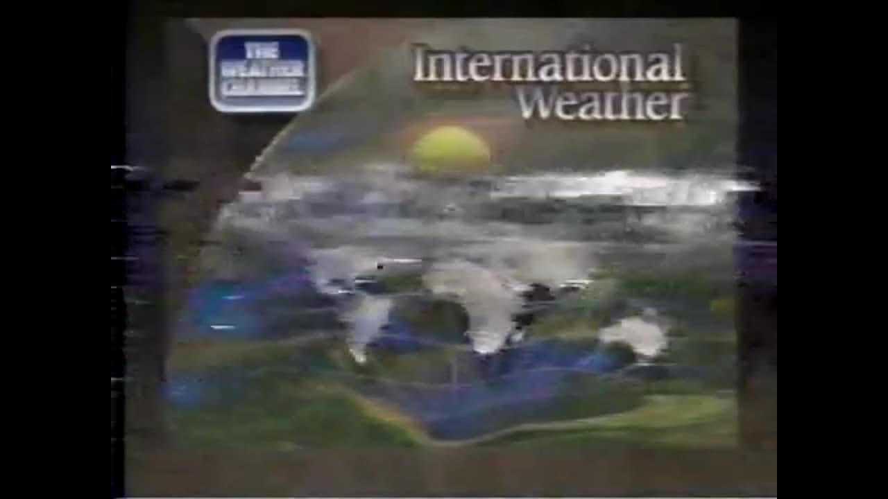 TWC International Weather 1996 - YouTube