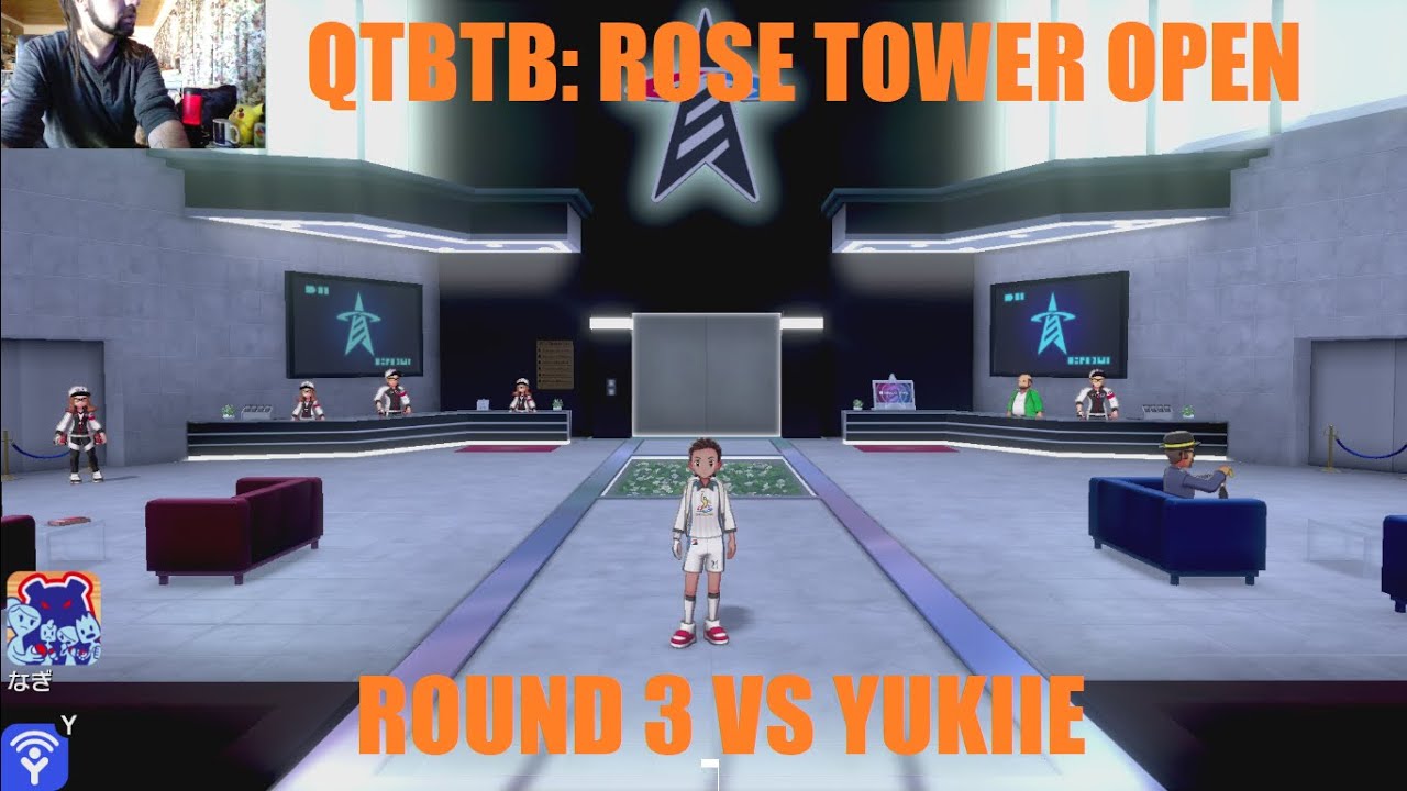 QUEST TO BE THE BEST " ROSE TOWER OPEN ROUND 3" POKEMON SWORD & SHIELD ...