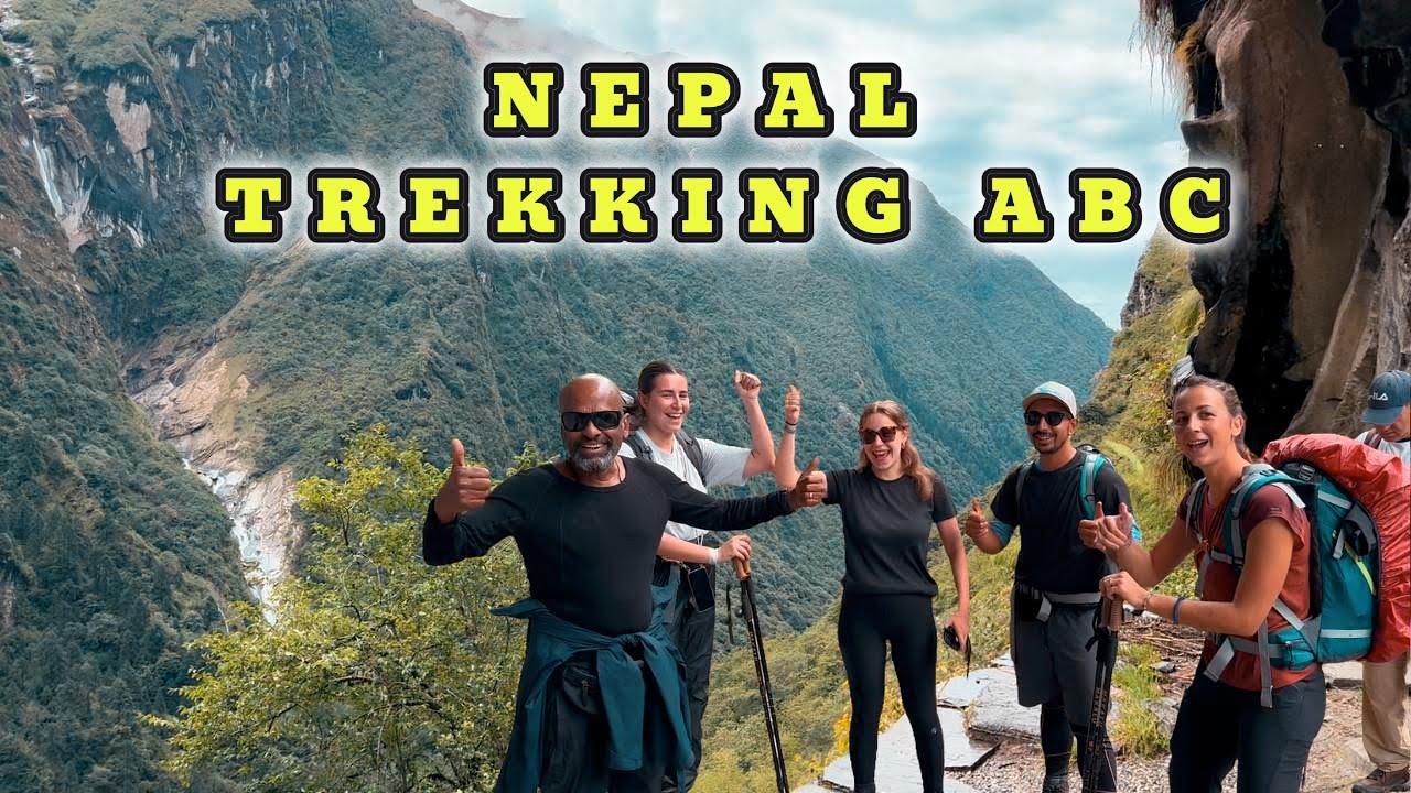 Trekking & Exploring New People Day-4 | ABC Nepal #trekking #travel # ...