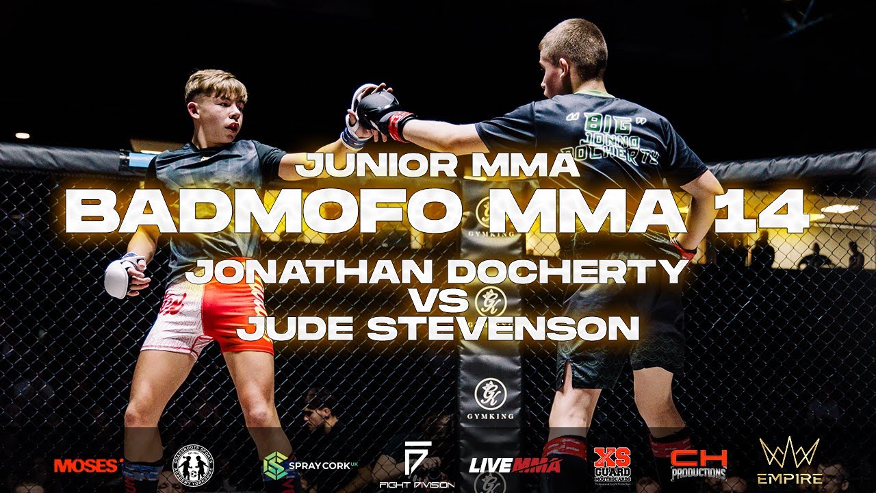 BMF 14 | Jonathan Docherty vs Jude Stevenson | Junior MMA - YouTube