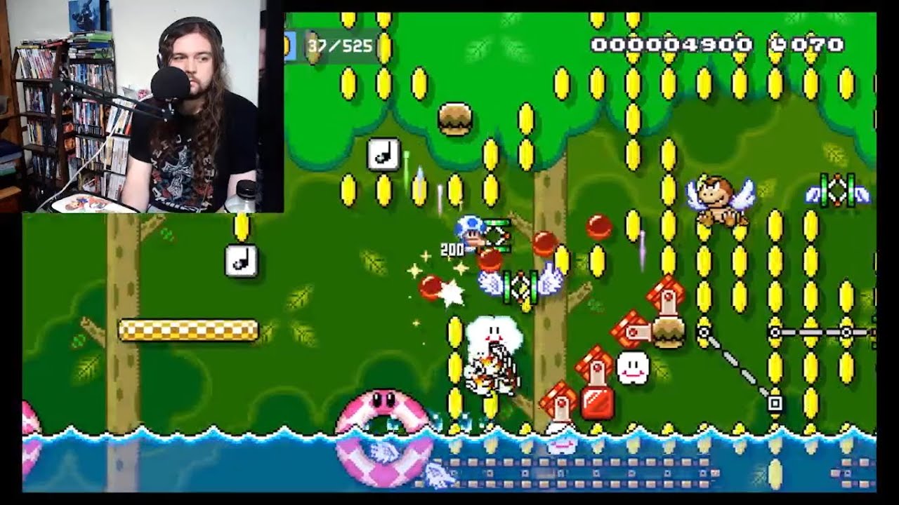 This is a great display of game skill In Super Mario Maker 2 - YouTube
