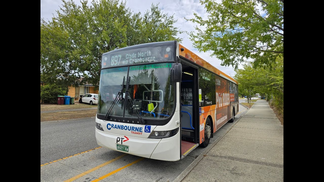 Cranbourne Transit 100 on Route 897 (Lynbrook - Clyde North) - YouTube