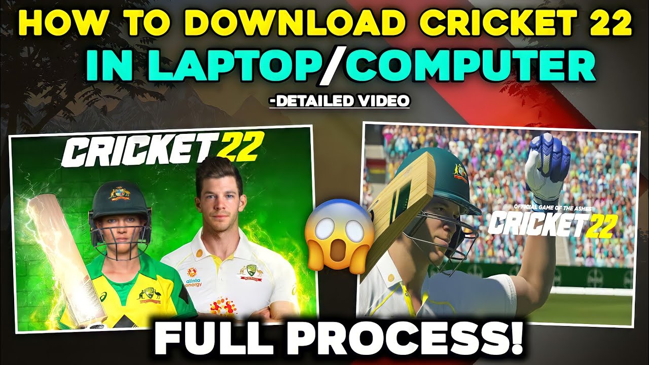 How To Download And Install Cricket 22 In Pc & Laptop Hindi | How To ...