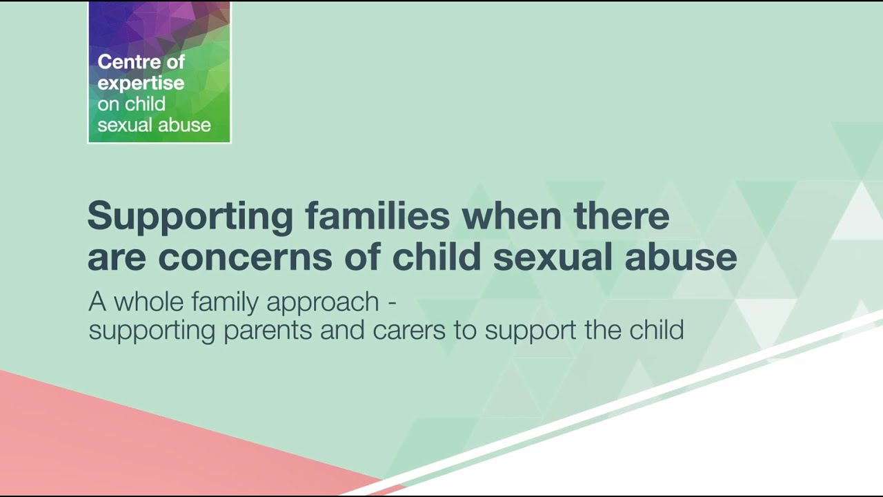 A whole family approach – supporting parents and carers to support the ...