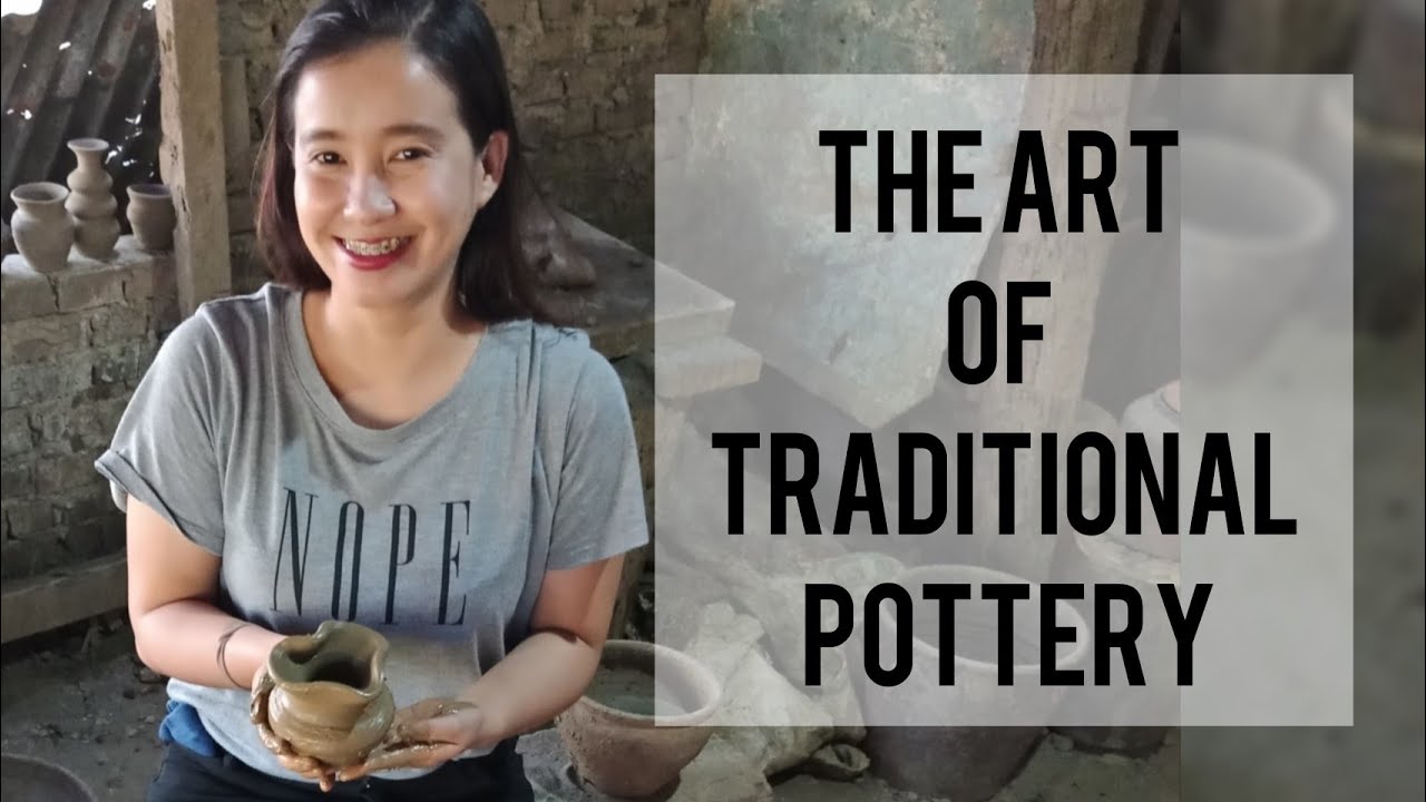 How do they make the TRADITIONAL CLAY POTS "Burnay" ? //Vigan, Ilocos ...