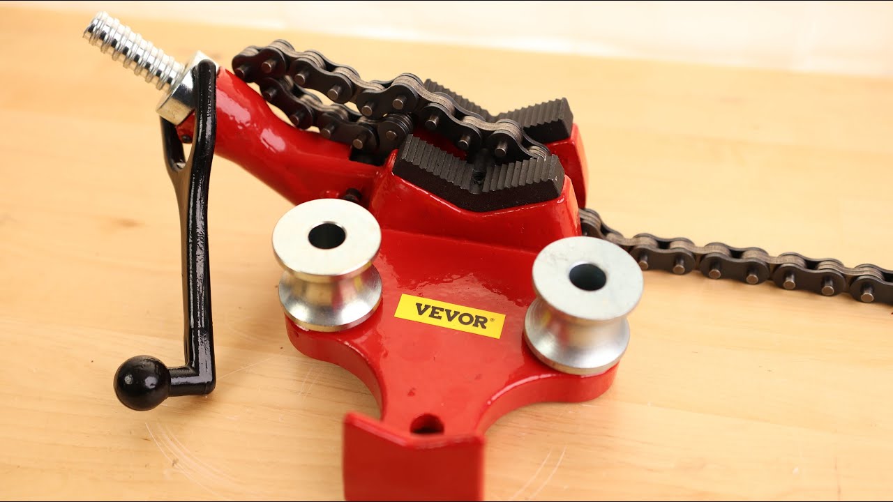 Screw Bench Chain Vise - YouTube
