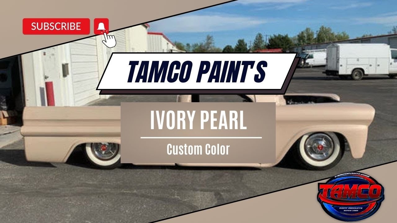 Tamco Paint's Custom Color - Ivory Pearl - YouTube
