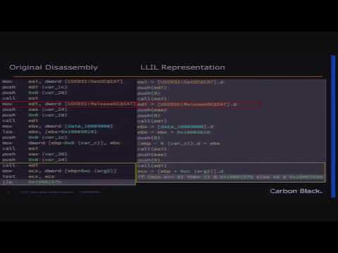 BSidesCharm - 2018 - Erika Noerenberg - Malware Analysis and Automation using Binary Ninja