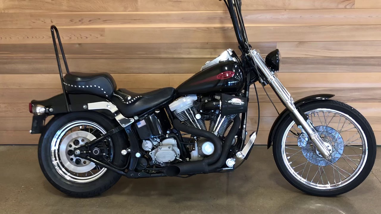 1999 Harley-Davidson Softail Standard. - YouTube