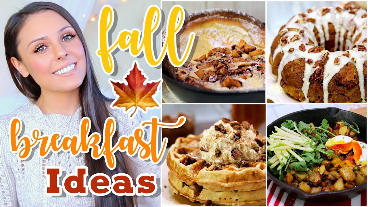 YUMMY FALL BREAKFAST IDEAS FOR WEEKENDS! VEGETARIAN + INSANELY ...