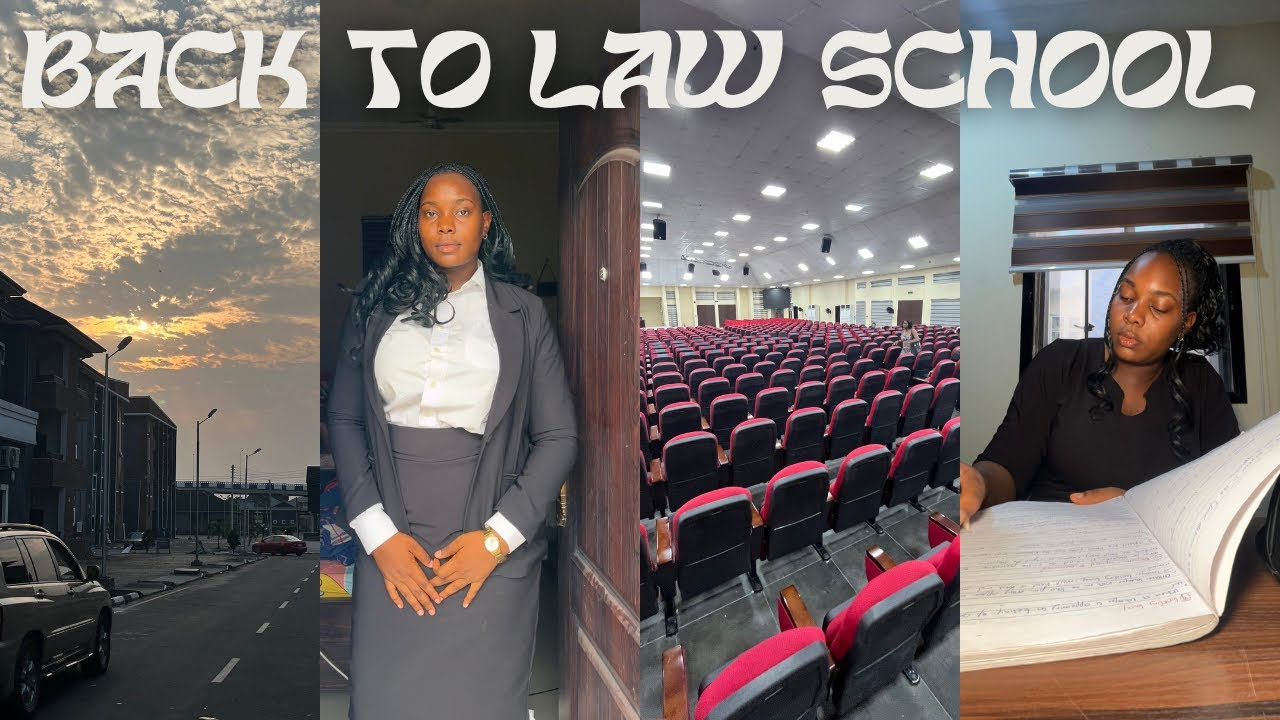 MOVING BACK TO THE NIGERIAN LAW SCHOOL|first week of classes ...