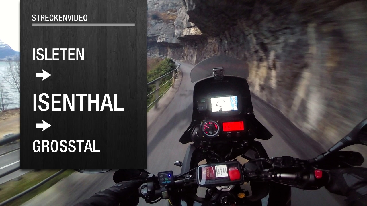 Isleten Isenthal Grosstal │ Streckenvideo │ Yamaha XT660Z Ténéré - YouTube