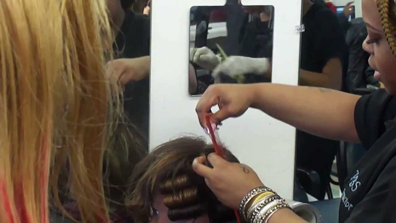 CROQUIGNOLE CURLS DEMO - YouTube