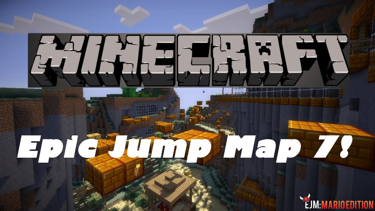 Minecraft - Epic Jump Map MARIO EDITION Part 1! - YouTube