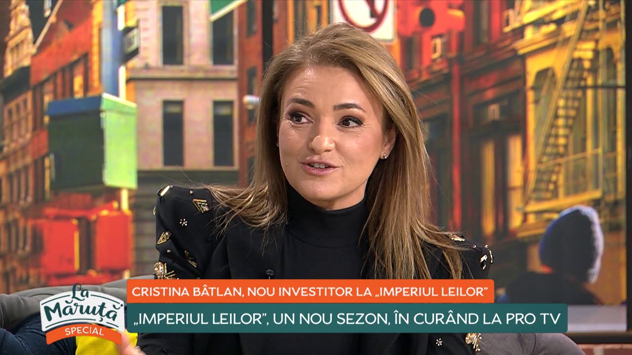 Cristina Bâtlan, nou investitor la "Imperiul Leilor" - YouTube