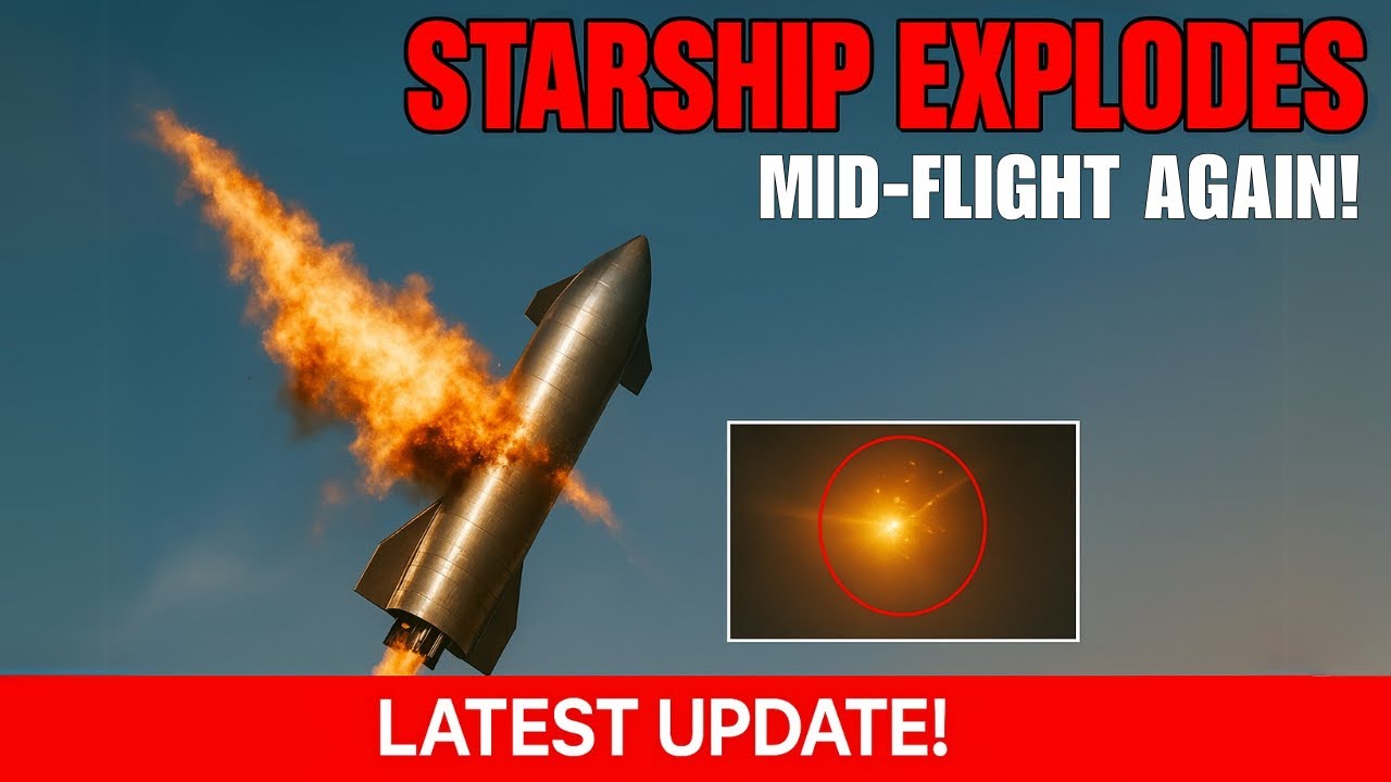 Why Starship 8 Exploded—and How SpaceX Fixed It! - YouTube