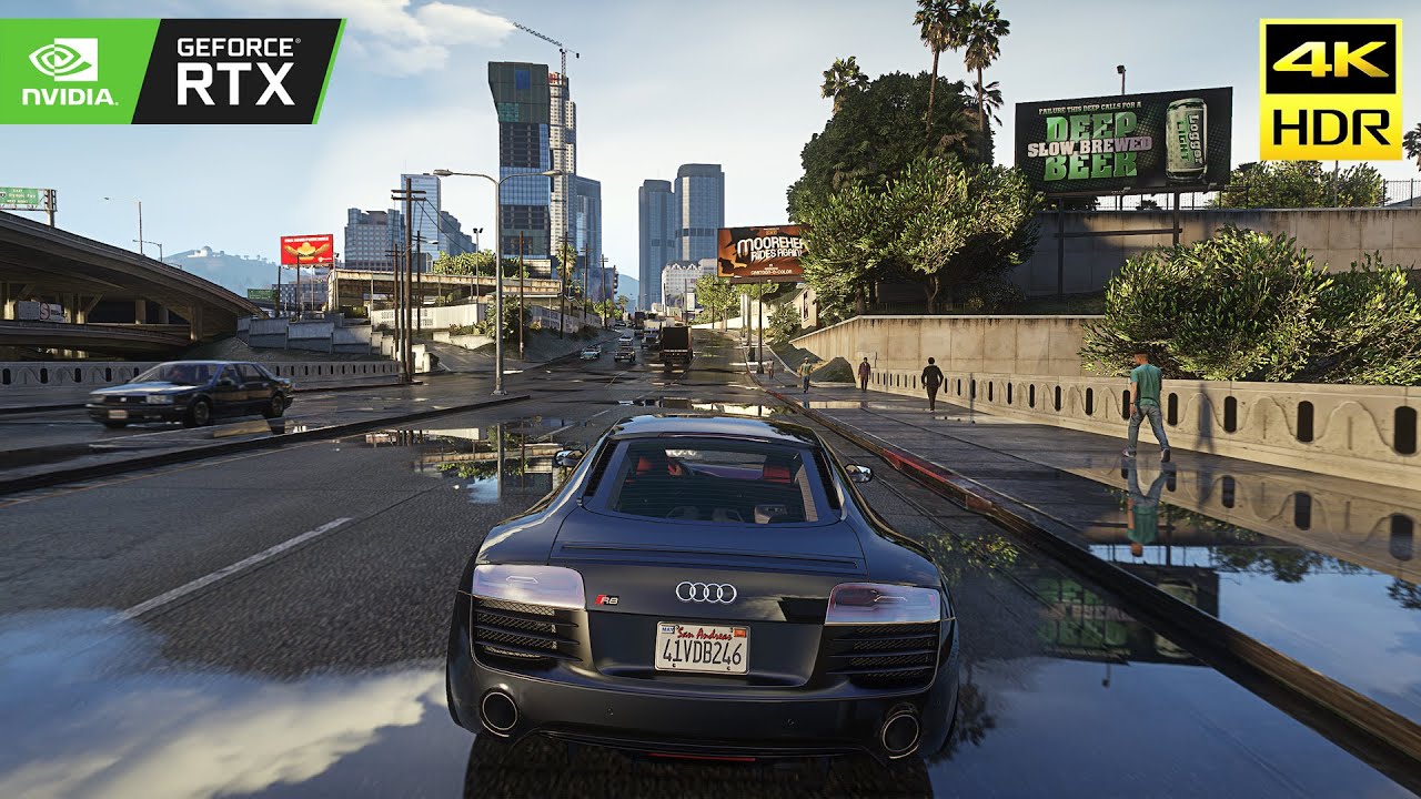 GTA 6 Graphics - RTX 5090 4K Nvidia DLAA Graphics & Ray Tracing ...