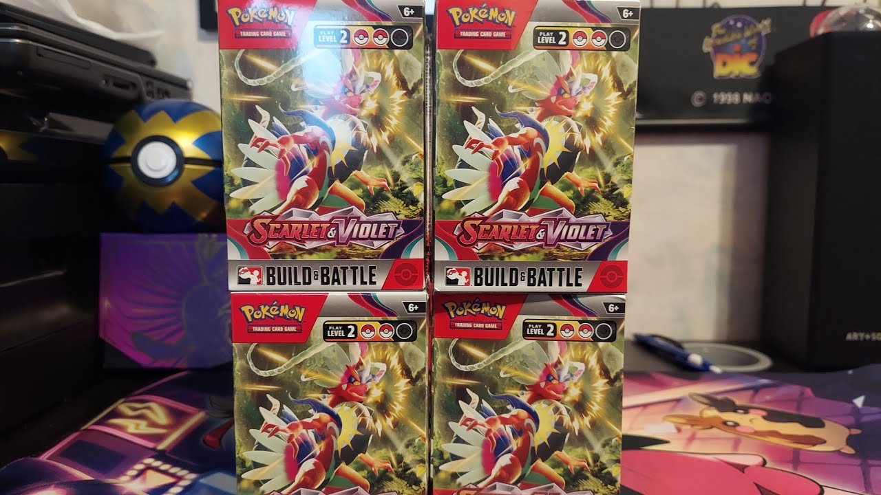 Build & Battle boxes! #pokemon #pokemontcg #unboxingvideo #scarlet # ...